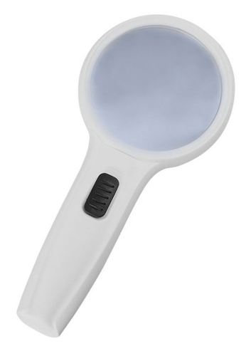 Лупа Kromatech ручная круглая 10x, 75 мм, с подсветкой (3 LED) TH-7016 купить в интернет ...